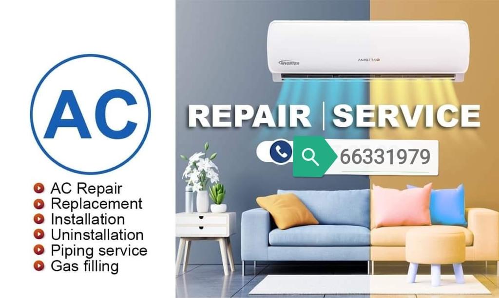 Compressor Change - One of the best ac servicing company in Qatar